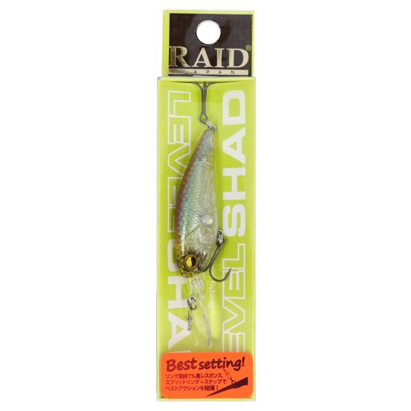 レイドジャパン  ●カラー:LSD024.SUPER SEXY SHAD ●全長:50.3mm ●自重:4.3g ●タイプ:Suspend ●レンジ:1.5〜1.8m(avg.) ●フック:有 ●代表対象魚:ブラックバス|【レイドジャパン/...