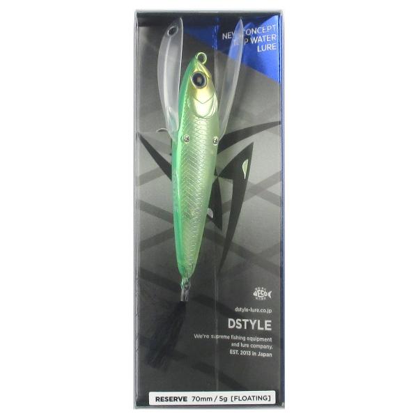 DSTYLE  ●カラー:ナチュラルチャート ●全長:70mm ●自重:5g ●タイプ:フローティング ●フック:HAYABUSA社製FINAフック採用 ●釣り方、フィールド:淡水ルアー ●代表対象魚:ブラックバス|【ディスタイル/DSTY...