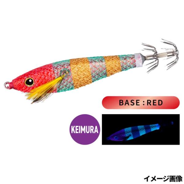 シマノ セフィア  ●カラー:010 アカテミドキンゼブラ ●全長:80mm ●自重:4.3g ●タイプ:スローフローティング ●釣り方、フィールド:船釣り（イカ） ●代表対象魚（詳細）:ツツイカ|ツツイカをターゲットにしたメタルスッテゲー...