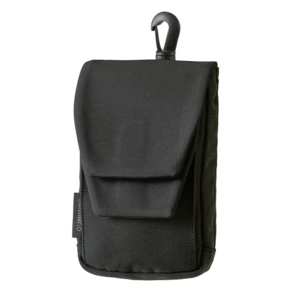 シマノ  ●カラー:ブラック ●外部寸法:3.5×9×15.5cm ●素材1:ポリエステル|ベストやバッグに装着可能なフラップポーチ MST-10-02-06