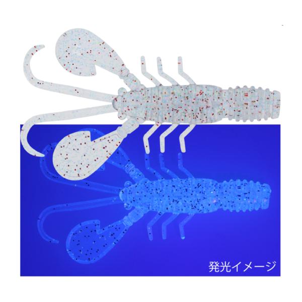 ファルケン R  ●カラー:UVクリアホロ ●サイズ:3.5in ●全長（インチ）:3.5インチ ●入数:6本 ●推奨フックサイズ:#1/0〜2/0 ●釣り方、フィールド:ソルトルアー（ショア） ●代表対象魚:根魚 ●代表対象魚（詳細）:キ...