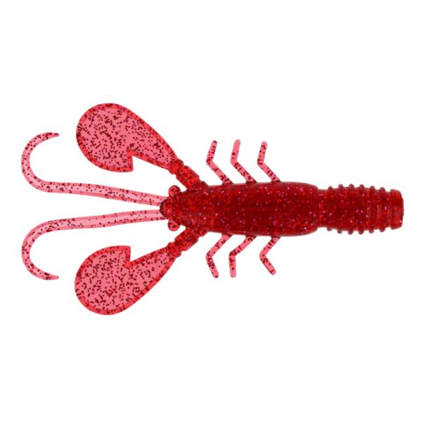 ファルケン R  ●カラー:キラメキレッド ●サイズ:3.5in ●全長（インチ）:3.5インチ ●入数:6本 ●推奨フックサイズ:#1/0〜2/0 ●釣り方、フィールド:ソルトルアー（ショア） ●代表対象魚:根魚 ●代表対象魚（詳細）:キ...