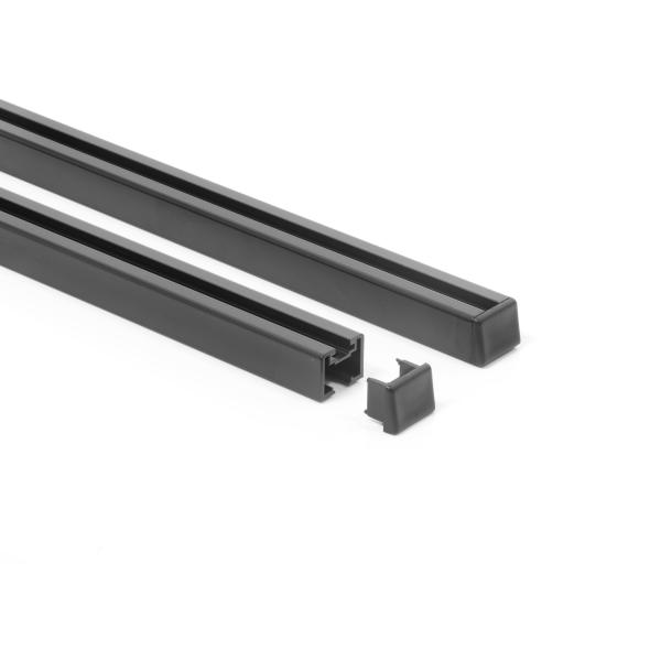 商品名: Surco ( s60 ) 60 "クロスバーのサファリ Surco S60 Safari Crossbars with End Caps; 60" Long; Black Powdercoat Finish; Set of Tw...