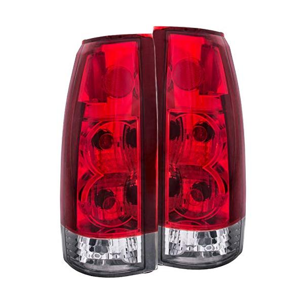 商品名:  AnzoUSA 211140 Cadillac/Chevrolet/GMC Red/Clear G5 Tail Light Assembly - (Sold in Pairs)ブランド: ANZO USA高さ: 39.79cm横...
