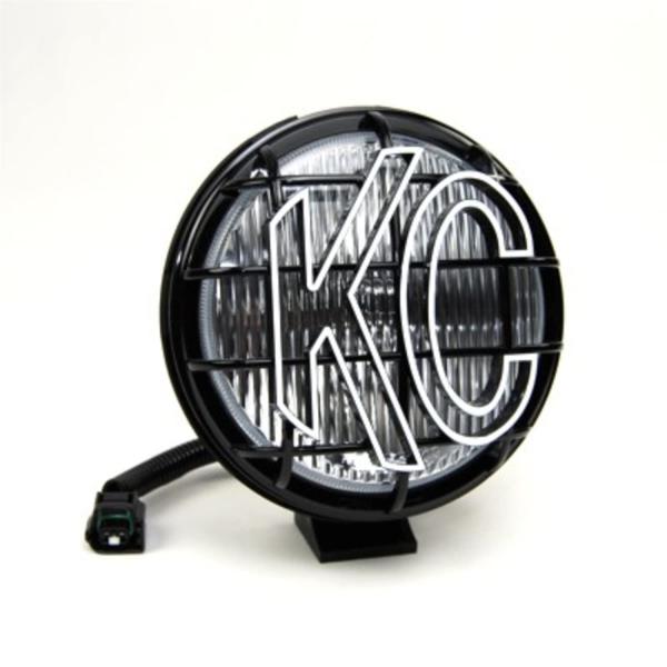 商品名: KC HiLiTES 1135 05 ? 06ジープラングラーTJ交換用シングルフォグライト; 55 W 6アポロPro W /統合型ストーンガードby KC HiLiTES KC HiLiTES 1135 Apollo Pro ...
