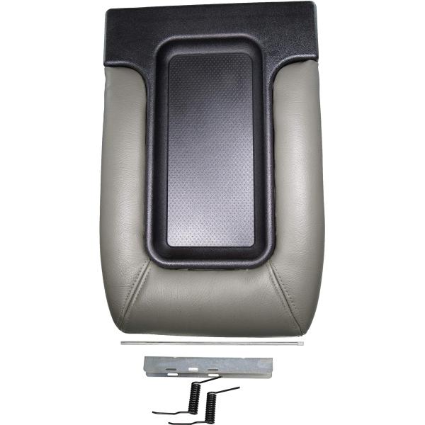 商品名: APDTY 035924センターコンソールヒンジ&amp;フェイクレザー蓋アームレストキットライトグレー色Fits 2001 ? 2007シルバラードまたは07クラシック01 ? 06 Escalade Avalanche Sub...