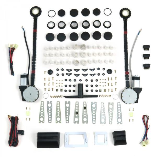 商品名: AutoLoc Power Accessories AUTPW4650 2 Door Universal Power Window Kit with 3 Illuminated Switches Autoloc Power Acc...