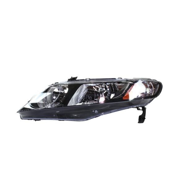 商品名: TYC 左ヘッドライトアセンブリ 2006-2011年式ホンダシビックに対応 TYC Left Headlight Assembly Compatible with 2006-2011 Honda Civicブランド: TYC高さ...