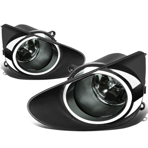 商品名:  Auto Dynasty Compatible with Yaris Driving Bumper Fog Light+Bulbs+Switch (Smoke Lens) - 3rd Generation XP130ブランド: ...