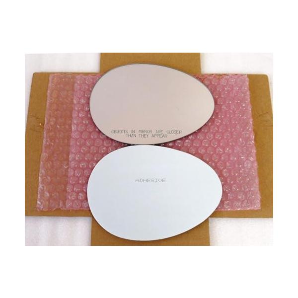 商品名: 交換用ミラーガラス フルサイズ接着剤付き 2007-2013 MINI COOPER 助手席側 右 右 RH 1オプション以上のメモを見る New Replacement Mirror Glass with Full Size A...