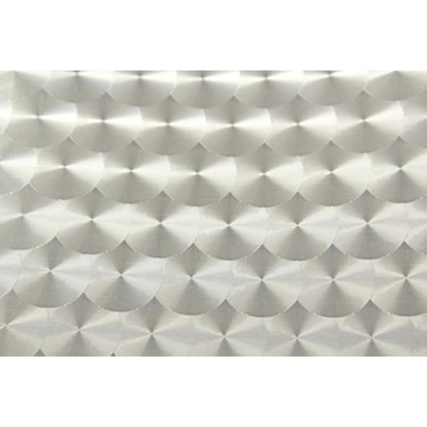 商品名: rwrapsメタルビニールフィルムシートロールラップdecal-エンジンTurn 12 " x 36 " Rwraps Engine Turn Metal Vinyl Sheet Roll in Chrome - 12" x 36...