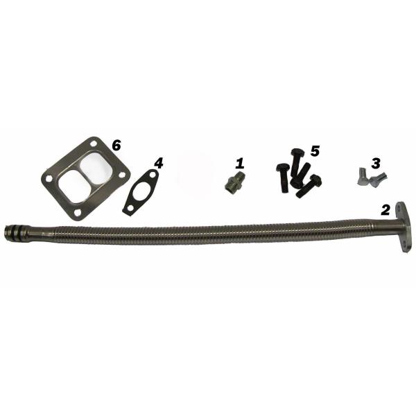 商品名:  Fleece Performance Engineering FPE-TURBO-INST-KIT-CUMM59 S300-S400 Turbo Installation Kit (Dodge 5.9L Cummins)ブランド...