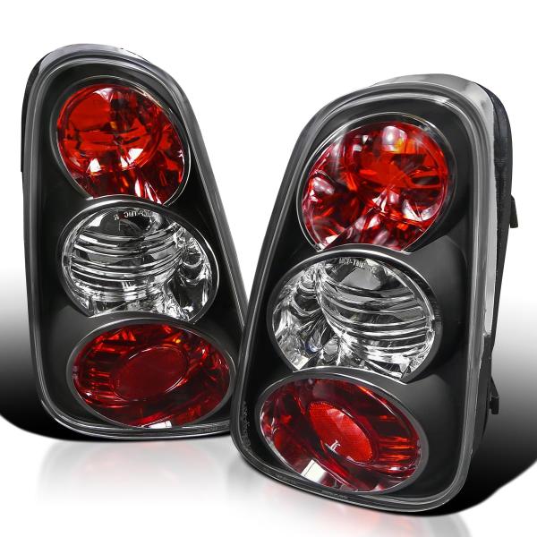 商品名: SPEC-D TUNING ブラックテールライト 2002-2004 ミニクーパー 左+右ペアアセンブリ SPEC-D TUNING Black Tail Lights Compatible with 2002-2004 Mini...
