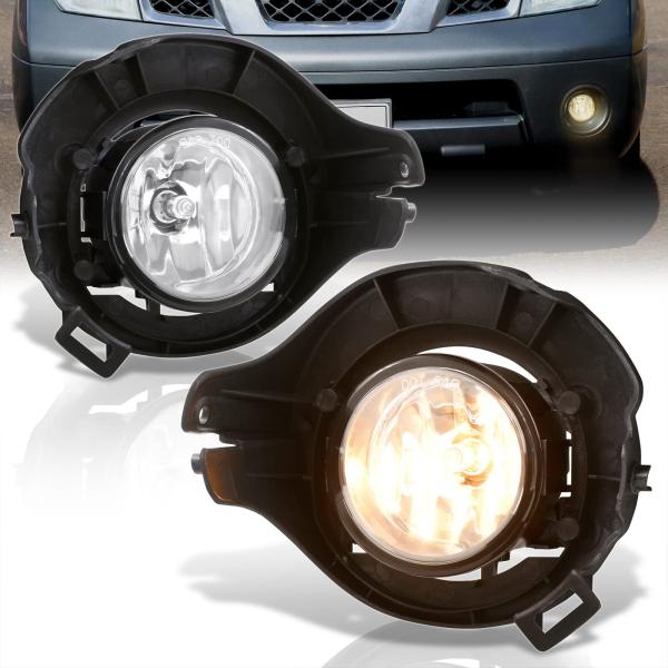 商品名:  AJP Distributors Clear Driving Fog Lights Bumper Lamps Assembly Set LH RH + Bezels Bulb Wiring Harness Switch Kit ...