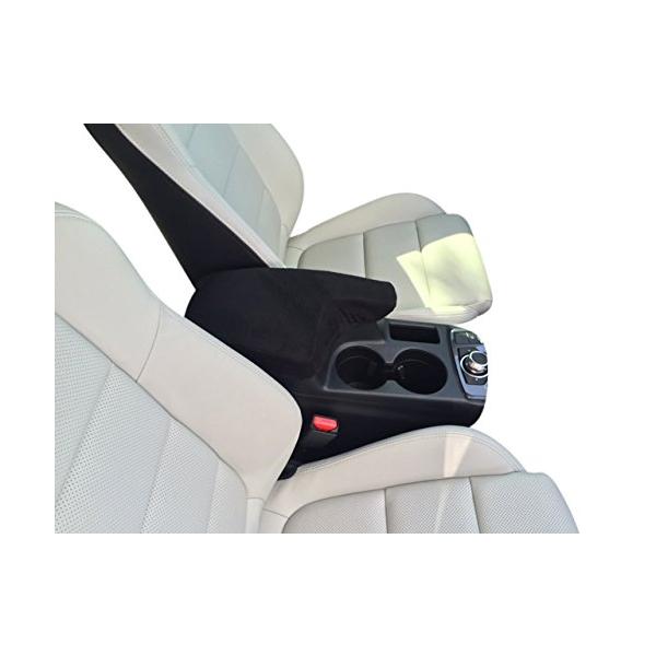 商品名: 自動車用コンソールカバー マツダ CX-5 2016年モデル用 センターコンソールアームレストカバー フリース生地 ブラック Auto Console Covers- Fits The Mazda CX-5 2016 Center...