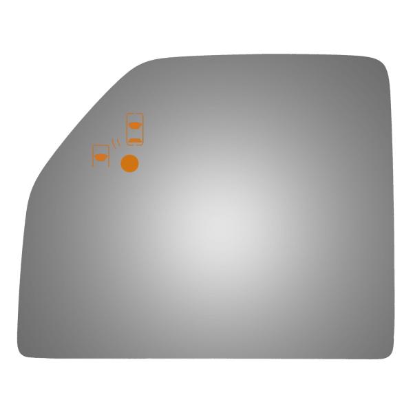 商品名: Burco 4569B Redi-Cut 運転席側ミラーガラス 死角付き 2015-2017 フォード F-150用 Burco 4569B Redi-Cut Driver Side Mirror Glass w/Blind Sp...