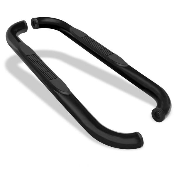 商品名:  BETTER AUTOMOTIVE 3" Black Side Step Rails NERF Bars Running Board Steps FIT 1994-2001 RAM 1500 Regular CAB / 1994...