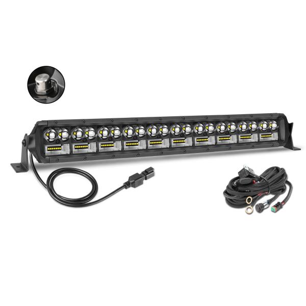 商品名:  Auto Power Plus 20 Inch LED Light Bar with Wiring Harness 270W Dual Row Driving Light Bar Waterproof Off Road Bump...