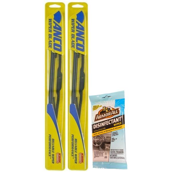 商品名:  Anco 31-20 Wiper Blade (20") Bundle With Armor All Cleaner Wipes (3 Items)ブランド: Anco商品サイズ: 20 Inches, (Pack of 2 w...