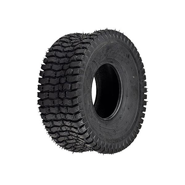 商品名:  AlveyTech 15x6.00-6 Black Tire for Lawnmower, Go-Kart &amp; ATV - 365 lbs Load Capacity, Durable 2-Ply Pneumatic R...