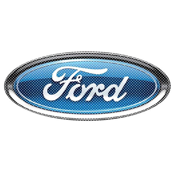 商品名:  iPick Image for Ford Logo Perforated Unobstructed View 12" Vinyl Window Film Adhesive Wrap Graphic Decalブランド: iPic...