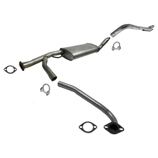 商品名: 05-15 Xterra 4.0L センター&amp;リアマフラーパイプとガスケット排気システム Center &amp; Rear Muffler Pipe and Gasket Exhaust System Replaceme...