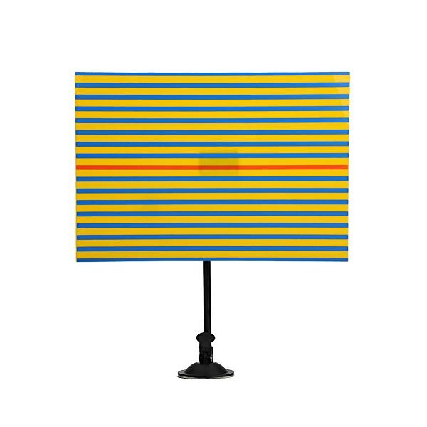 商品名: Estinkラインボード、ペイントレスへこみ修復除去ツールチェックリフレクターラインボード(イエロー+ブルー) Estink Dent Checking Reflector Board, Acrylic Paintless Den...