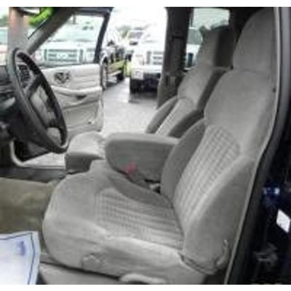 商品名: Durafitシートカバー1994 ? 1997 Chevy s10ハイバック60 / 40分割ベンチwith Openingセンターコンソール。Made Inダークグレーベロア Durafit Seat Covers Made ...