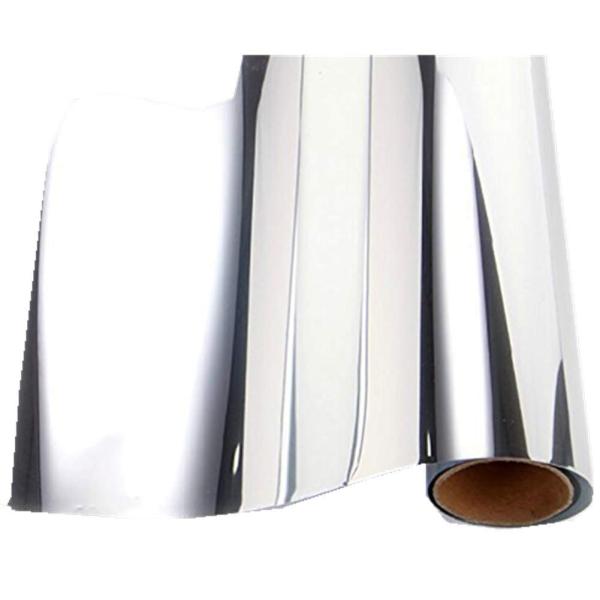 商品名: BESTERY self-adhesive Reflective Chrome Mirror Silver Vinyl Wrap Sticker Decal Film Sheet 30cm x 150cm Redodeco Sel...