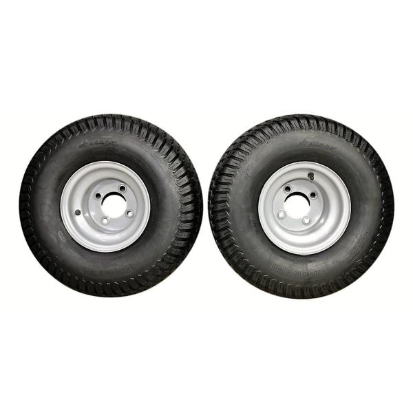 商品名: (Juego de 2 neum〓ticos y ruedas de 20 x 10 ? 8 capas, 4 capas para neum〓ticos de c〓sped y cortac〓sped (Set of 2) 20...