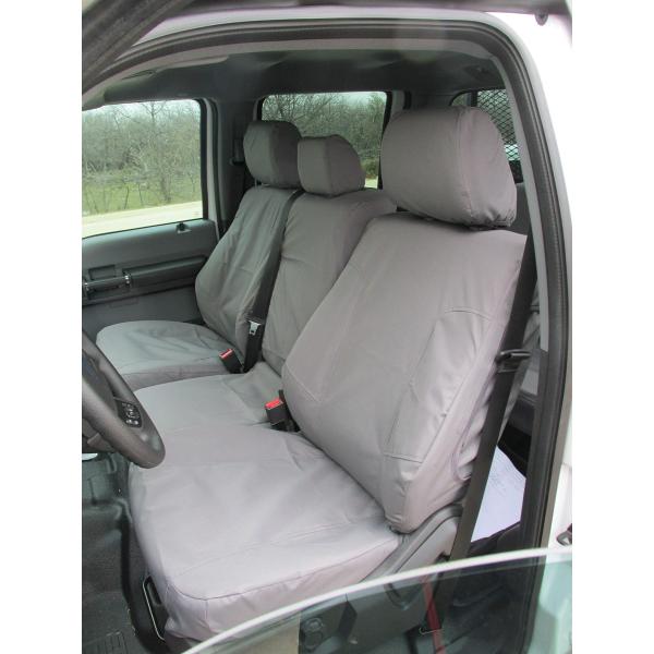 商品名: Durafitシートカバー、f486-gray 2014フォードf150 2014 ? 2015 F250-f550 XL自動車Twill。 Durafit Seat Covers Made to fit 2014 Ford F1...