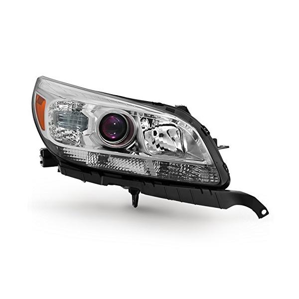 商品名: 13-15 Chevy Malibu LT/LTZ/Ecoモデル用クロームヘッドライトフロントランプ助手席右側ドライブ交換用 AKKON - For 13-15 Chevy Malibu LT/LTZ/Eco Models Chr...