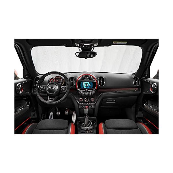 商品名: サンシェードfor 2016 2017 2018ミニクーパーMINICOOPER &amp; MINICOOPER S 2dr Convertibleカスタムフィットフロントガラスサンシェード AutoHeatshield Sun...