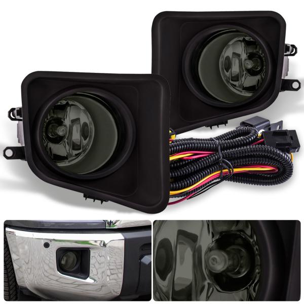 商品名:  AJP Distributors Front Driving Fog Lights Bumper Lamps Assembly LH RH + Bezel Covers w/Bulbs Wiring Harness Switch...