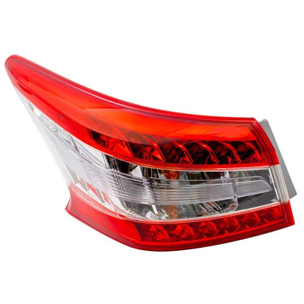 商品名:  Brock Replacement Tail Light Lamp Drivers Quarter Panel Mounted Left Rear Assembly Compatible with 13-15 Sentra 26...