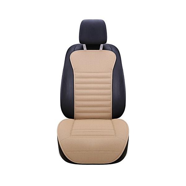 商品名:  HONCENMAX Car Front Seat Cover Cushion - Breathable Non-Slip Backrest Pad - Car Interior Auto Supplies Car Seat Pr...