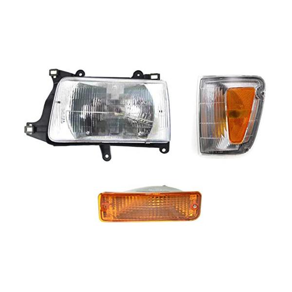 商品名:  Garage-Pro Driver Side Headlight Kit for Toyota T100 1993-1998 Halogen With bulb(s) W/Corner Light Turn Signal Lig...