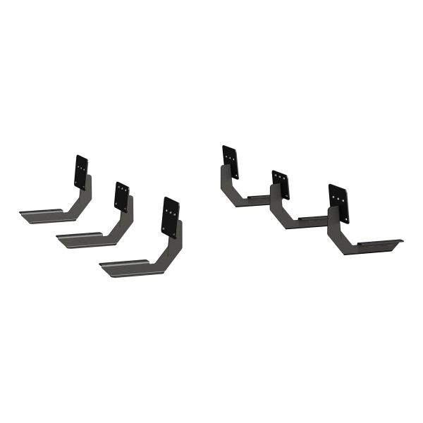 商品名: Luverne trk 4055117 ブラック 5インチ スリムグリップ ランニングボード用 Luverne trk Versatrac Black Mounting Brackets for 5" Slim Grip Runn...