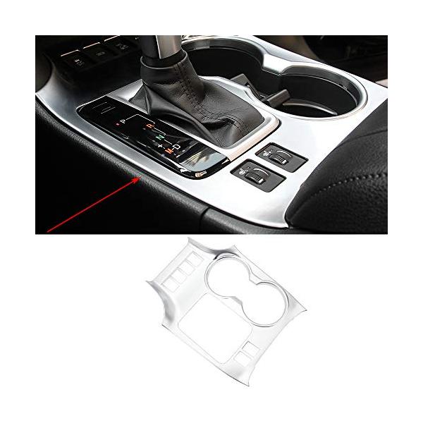 商品名:  Senzeal ABS Center Console Cup Holder Cover Trim for Toyota Highlander 2014 2015 2016 2017 2018 2019(Middle Config...