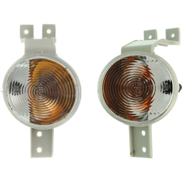 商品名:  For 2002-2008 Mini Cooper Pair Driver and Passenger Side Turn Signal/Side Marker Light With Bulbs Included MC25201...