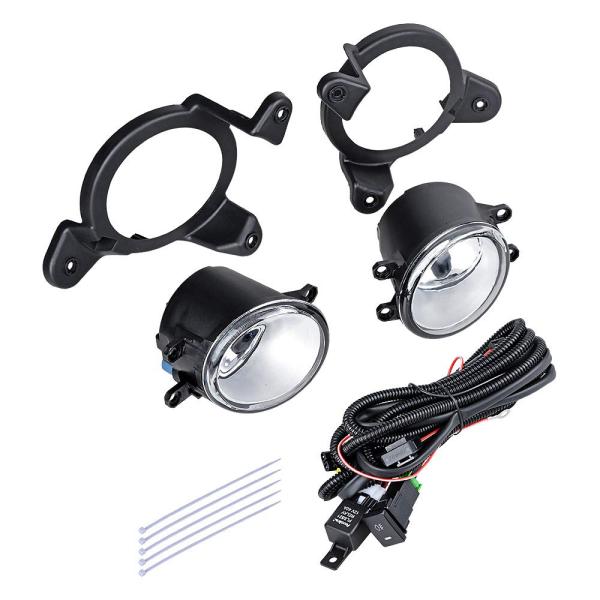 商品名:  2X Front Bumper Warn White Fog Light Lamp Compatible with 16-18 Toyota CHR (Left &amp; Right) OEM Designブランド: Anzi...