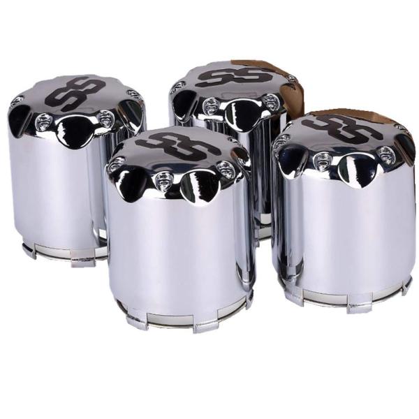 商品名:  BeAcc 4PCS SS Wheel Alloy Center Cover 8,10,12 Inch Generic,Material Aluminum P110ss for Yamaha,EZGO(1 Package 4pc...