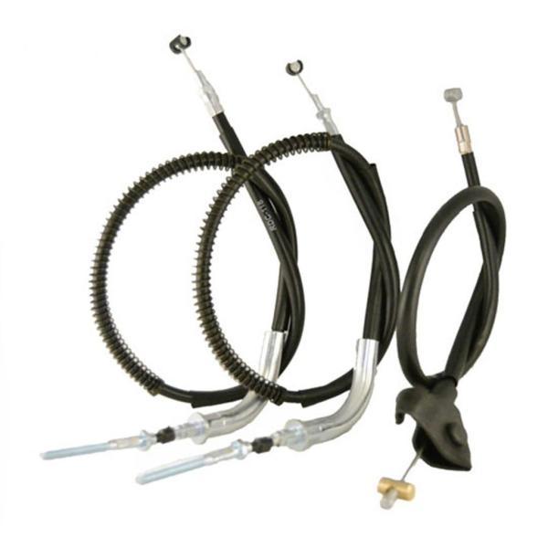 商品名: Race Driven フロントブレーキケーブル ヤマハ Timberwolf YFB250 YFB 250 4x4用 Race Driven Upper and Lower Front Brake Cables for Yama...