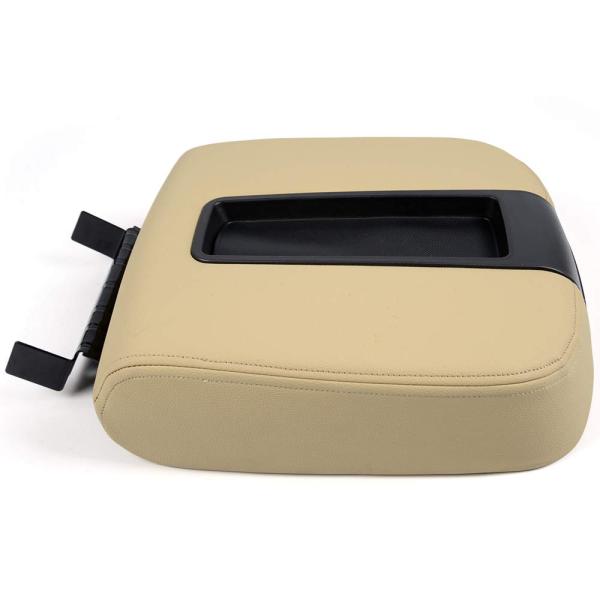 商品名: G-PLUS フロントセンターコンソールアームレスト蓋 07-14 Chevy GMC Silverado Sierra対応 センターコンソール蓋アセンブリ (ベージュ) G-PLUS Front Center Console A...