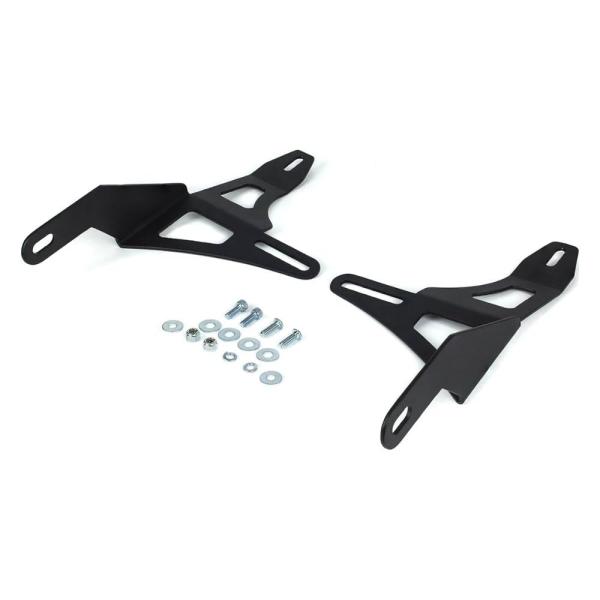 商品名: Cali レイズドLED 32インチ ローアーバンパー 隠しLEDライトバー取り付けブラケット 2016-2023年式トヨタタコマ用 Cali Raised LED 32 Inch Lower Bumper Hidden LED ...