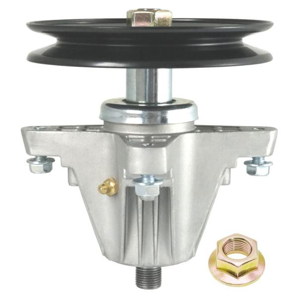 商品名: q&amp;p Outdoor Power 918-06976A 42インチデッキスピンドルアセンブリブラケット 5-1/2インチプーリー付き MTD 618-06976 918-06976 618-06976A 918-0697...