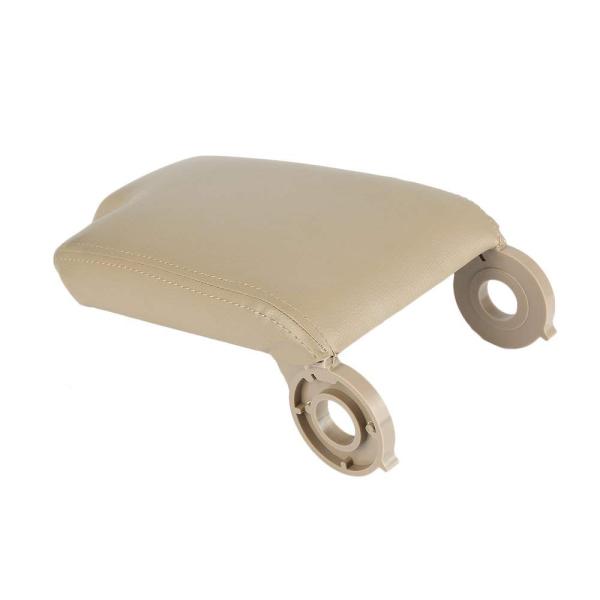 商品名: EVPAD US ベージュレザー合成アームレストセンターコンソールアームレスト蓋カバー E46 1999-2004用 EVPAD US Beige Leather Synthetic Armrest Center Console ...