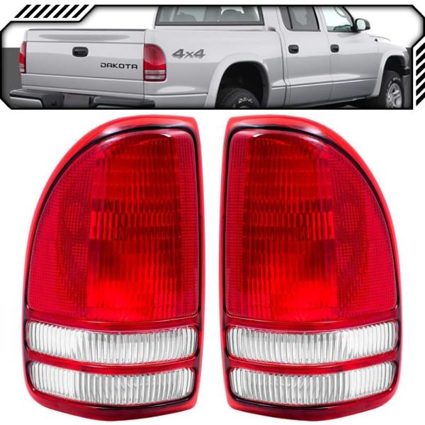 商品名:  EPIC LIGHTING OE Style Halogen Tail Lights Assembly Replacement for DODGE 97-04 DAKOTA [ CH2800126 CH2801126 55055...