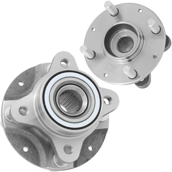 商品名:  [2-Pack] 513161H - Front Driver and Passenger Side Premium Pre-Pressed Wheel Hub Bearing Assembly Compatible with ...