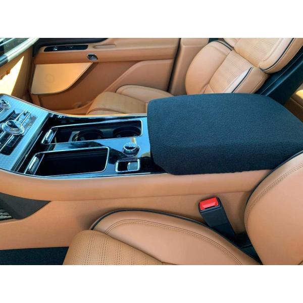 商品名: 自動コンソールカバー - Lincoln Aviator 2020-2023 センターコンソールアームレストカバー フリース生地 Auto Console Covers-Fits The Lincoln Aviator 2020-...